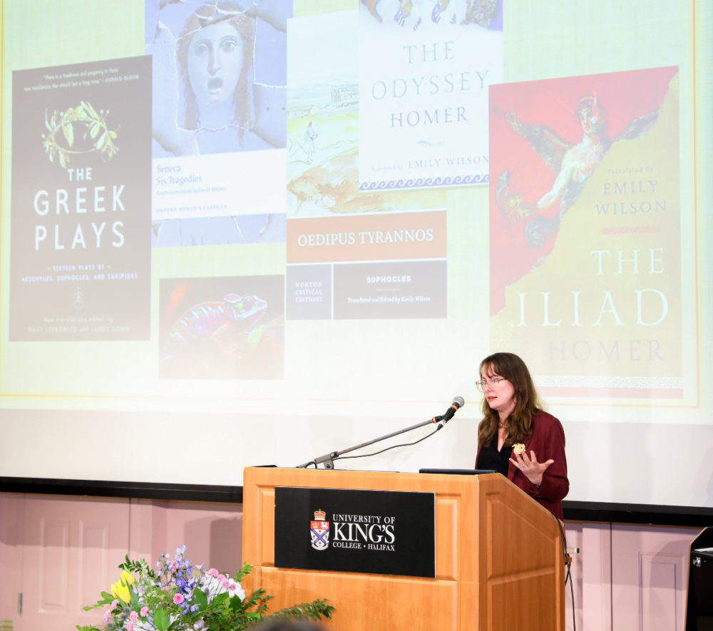 Dr. Emily Wilson leaves students in no doubt why retranslating Homer ...